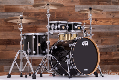 DW (DRUM WORKSHOP) COLLECTORS SERIES II, 4 PIECE SHORT STACK DRUM KIT ...