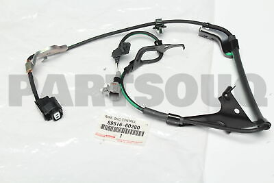 8951660280 Genuine Toyota WIRE, SKID CONTROL SENSOR 89516 8951660280 Genuine Toyota WIRE, SKID CONTROL SENSOR 89516