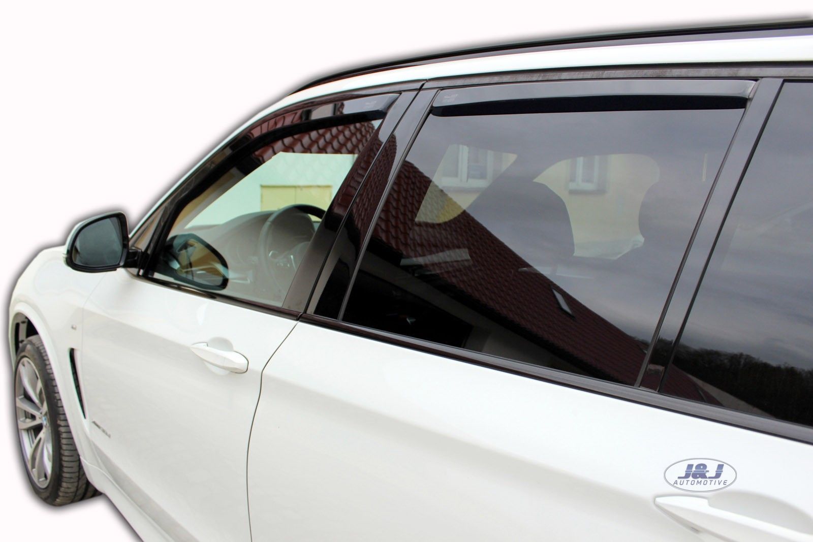 DBM11156 Bmw X5 F15 SUV 2013-2018 wind deflectors 4pc set TINTED HEKO ...