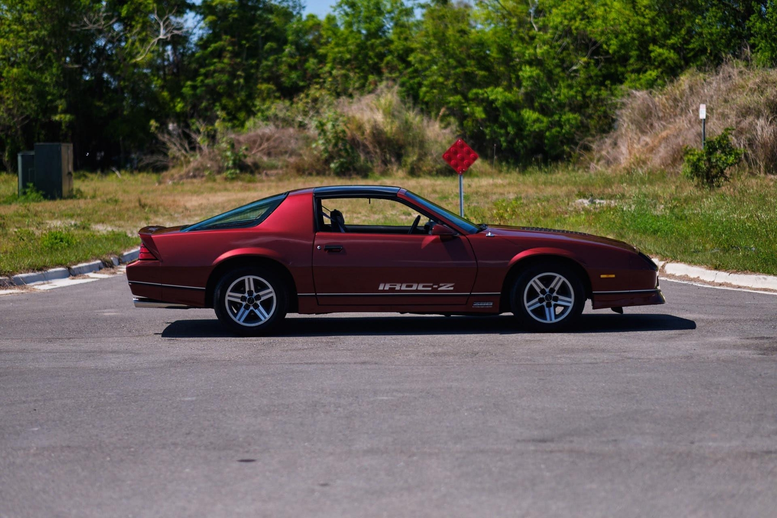 1987 Chevrolet Camaro Iroc Z28 Low Miles Burgundy - Used Chevrolet ...