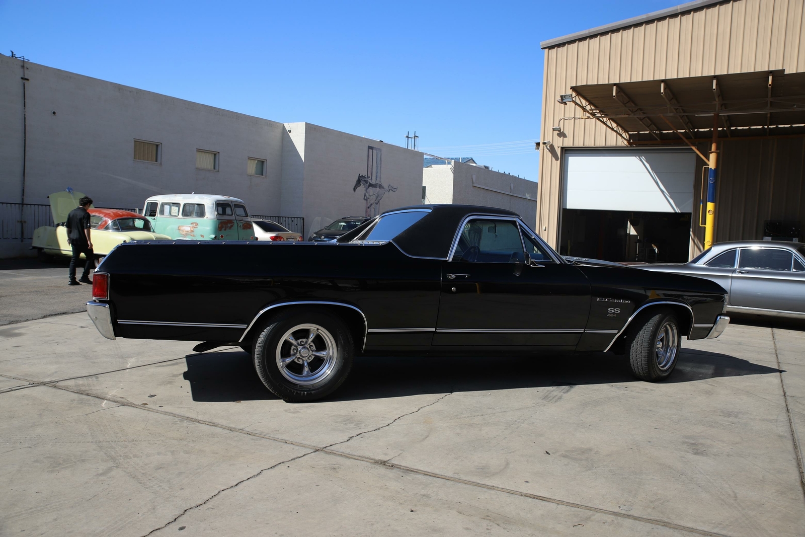 Black/silver Chevrolet El Camino With 32,971 Miles Available Now ...