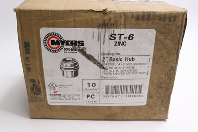 Conduit & Fittings - 2" Myers Hub