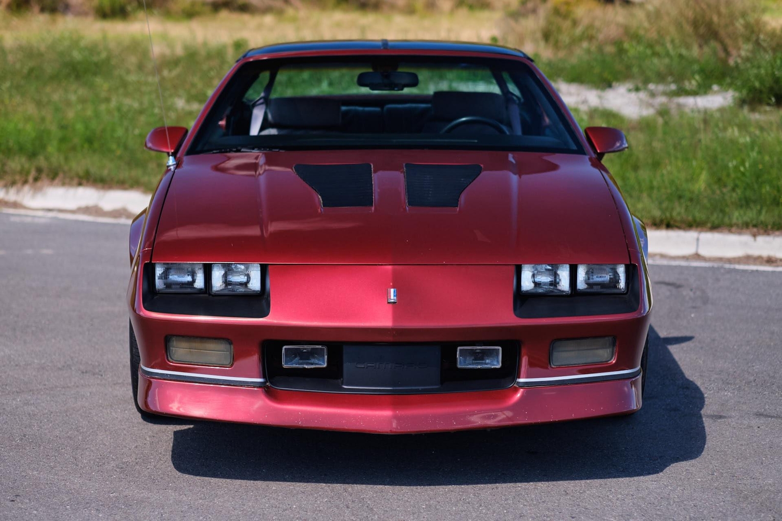 1987 Chevrolet Camaro Iroc Z28 Low Miles Burgundy - Used Chevrolet ...