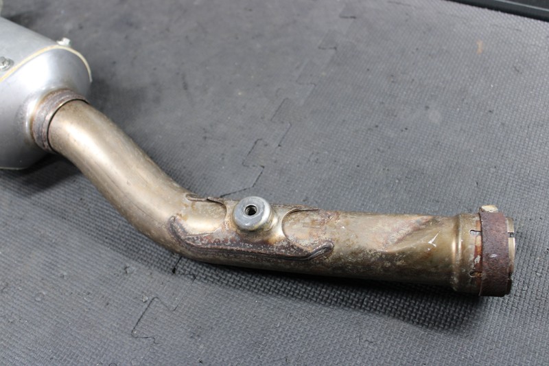 2014 KAWASAKI 13-16 KX250F OEM MUFFLER EXHAUST SILENCER SLIP ON PIPE ...