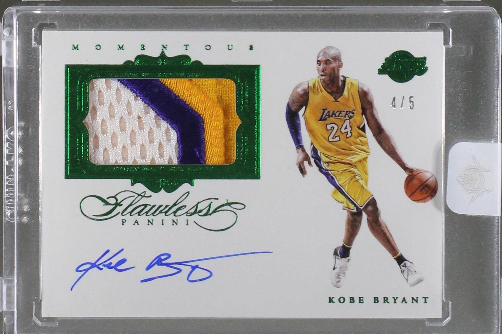 2015-16 Panini Flawless - Momentous Autographed Memorabilia Emerald #MM ...