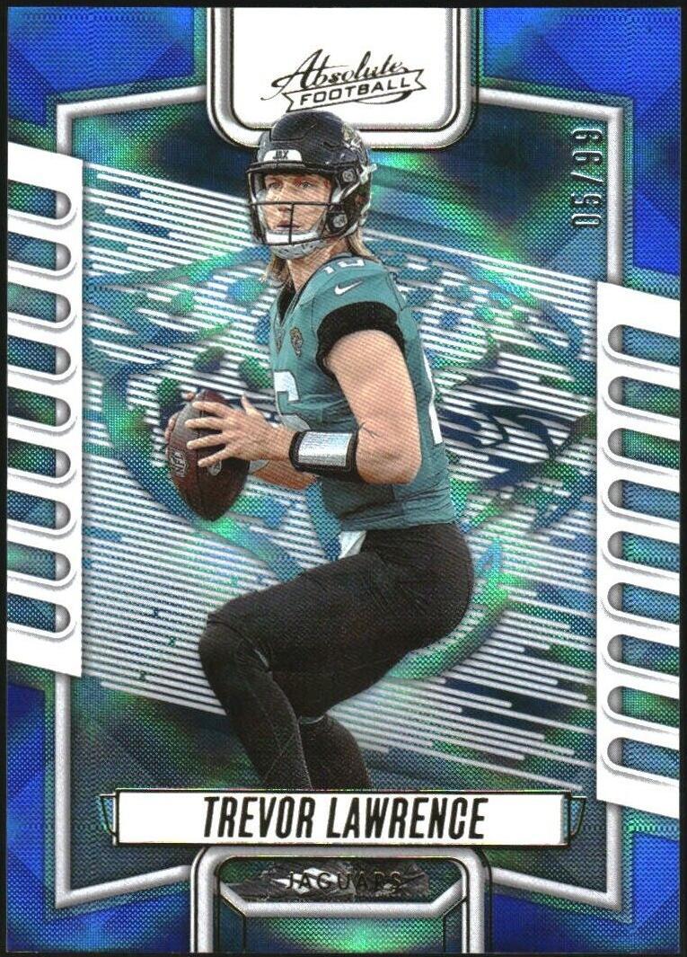2023 Panini Absolute - Trevor Lawrence #6 Blue Diamonds /99 for sale ...
