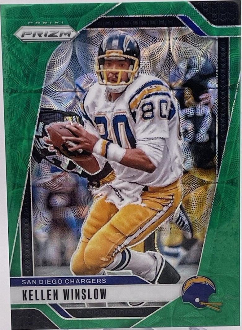 2024 Panini Prizm - Green Scope Prizm #164 Kellen Winslow /75 for sale ...