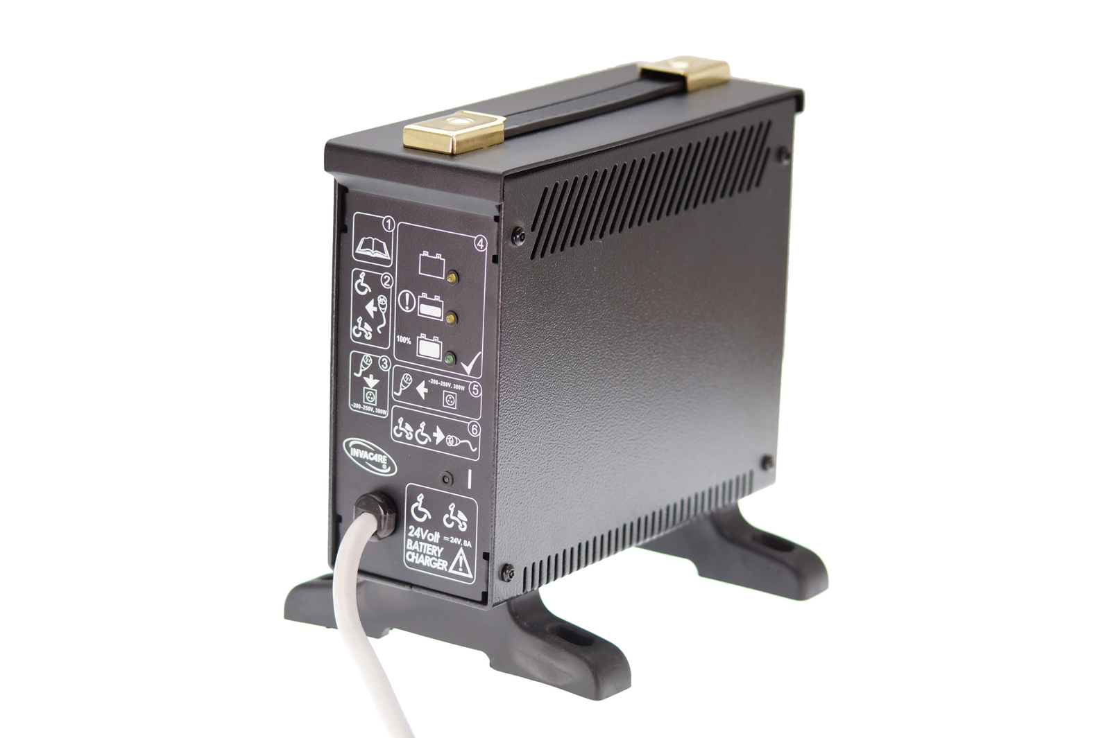 INVACARE Ladegerät Charger 24V 8A mit XLR-Ladebuchse