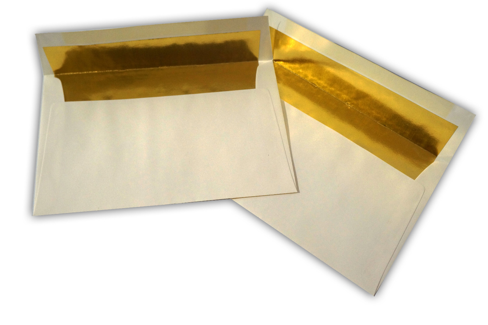 A-9 Announcement Natural Shiny Gold Foil Lined Envelopes - Various ...