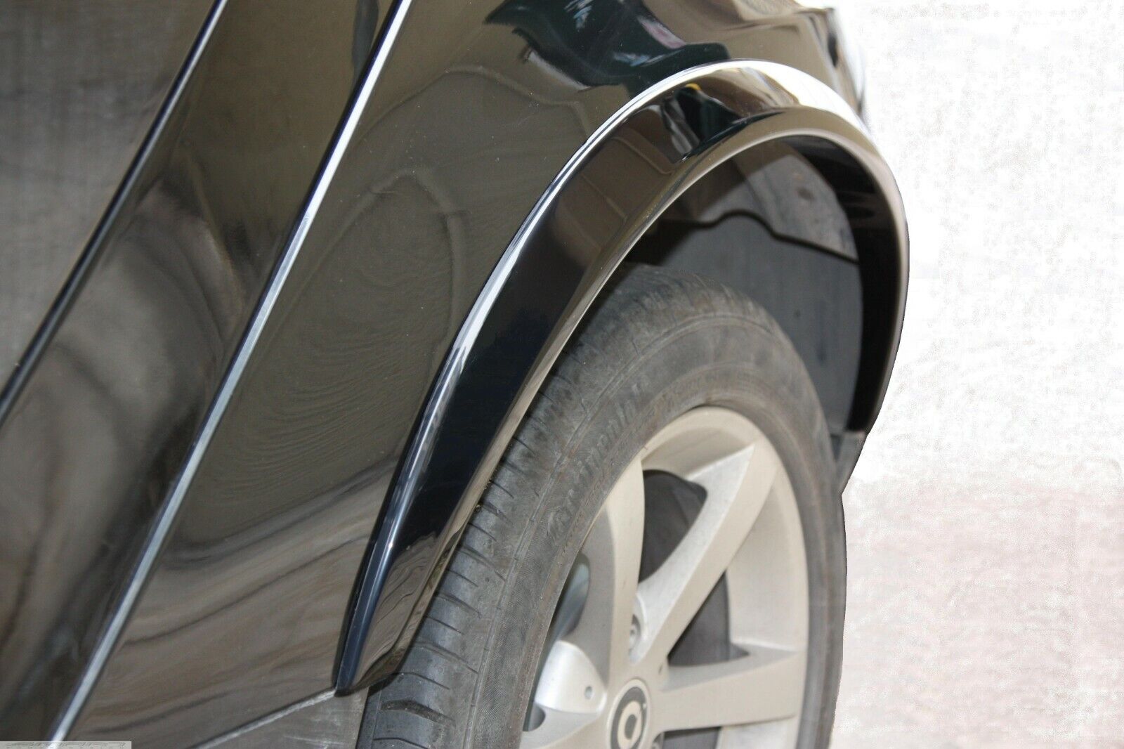 Fender Flares Smart Fortwo 451 Black