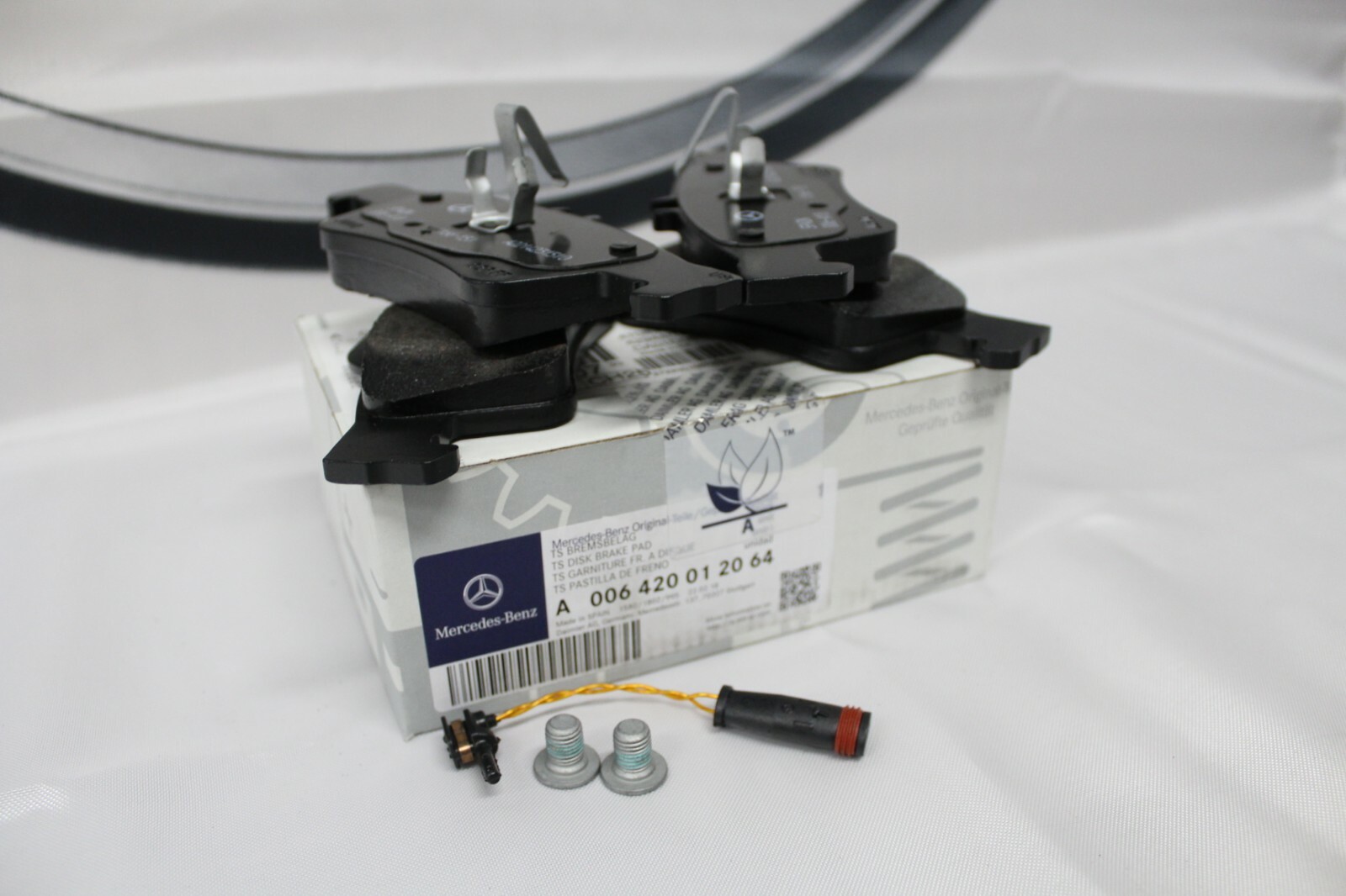 Genuine Mercedes-Benz 221 S-Class AMG REAR Brake Pads & Sensor ...