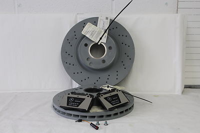 Genuine Mercedes-Benz W211 E-Class SPORT Saloon/Est FRONT Brake Discs ...