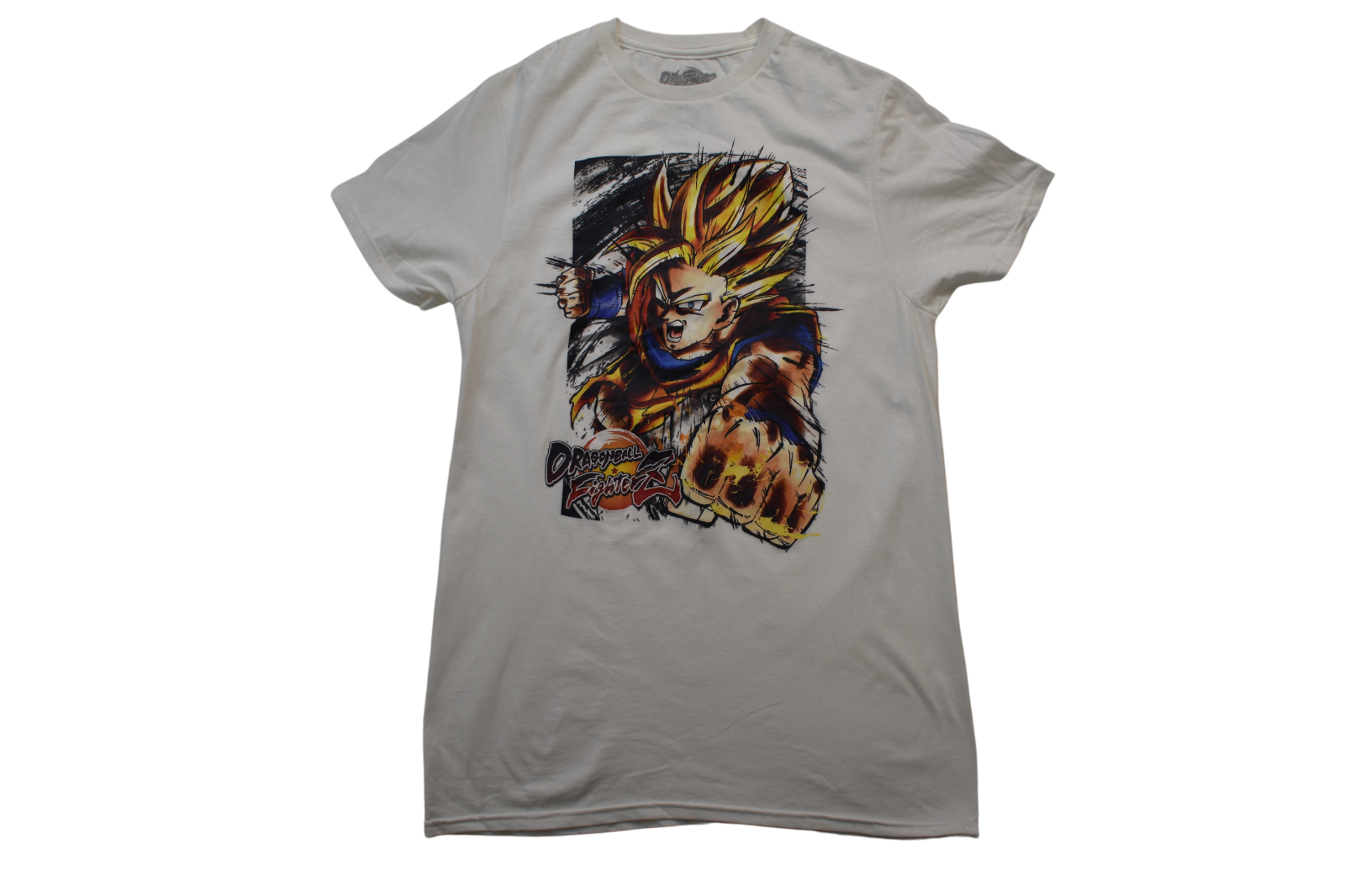 Dragon Ball Z x Street Fighter Womens White Shirt New Sの Dragon Ball Z x Street Fighter Womens White Shirt New Sの