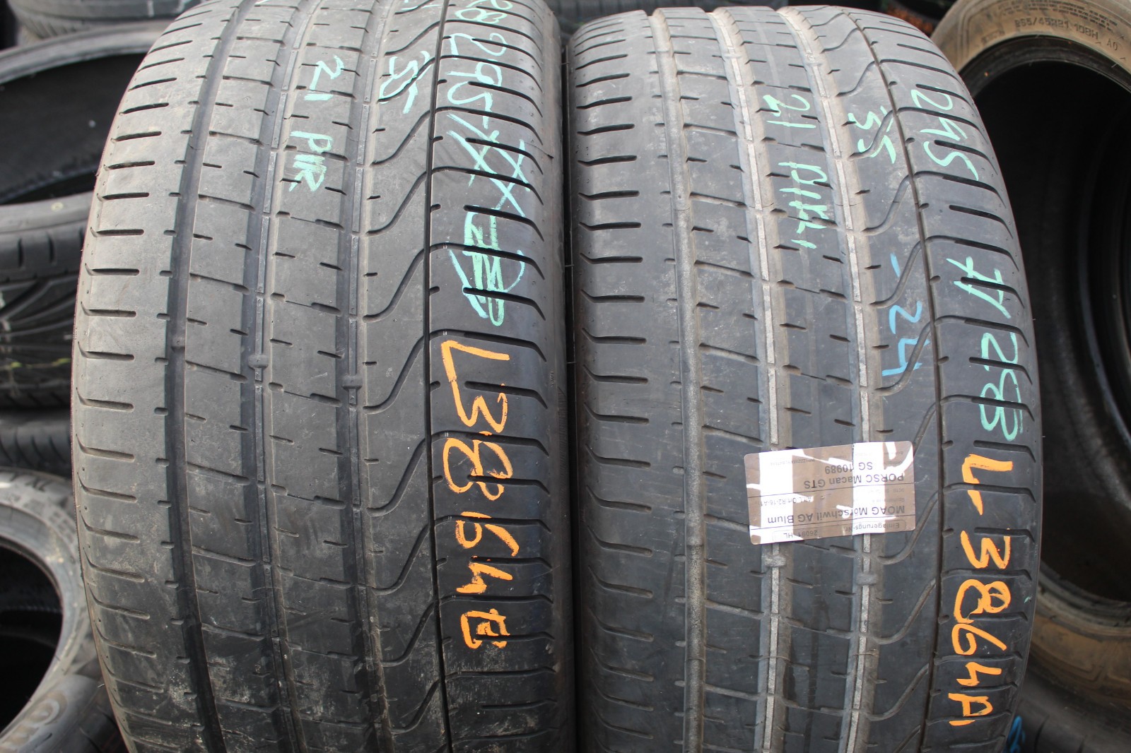 295 35 21 Pirelli, P Zero TM, 107Y, x2 A Pair 6.0mm (F1_tyres) L3864 - Buy Cheap Tyres Braintree