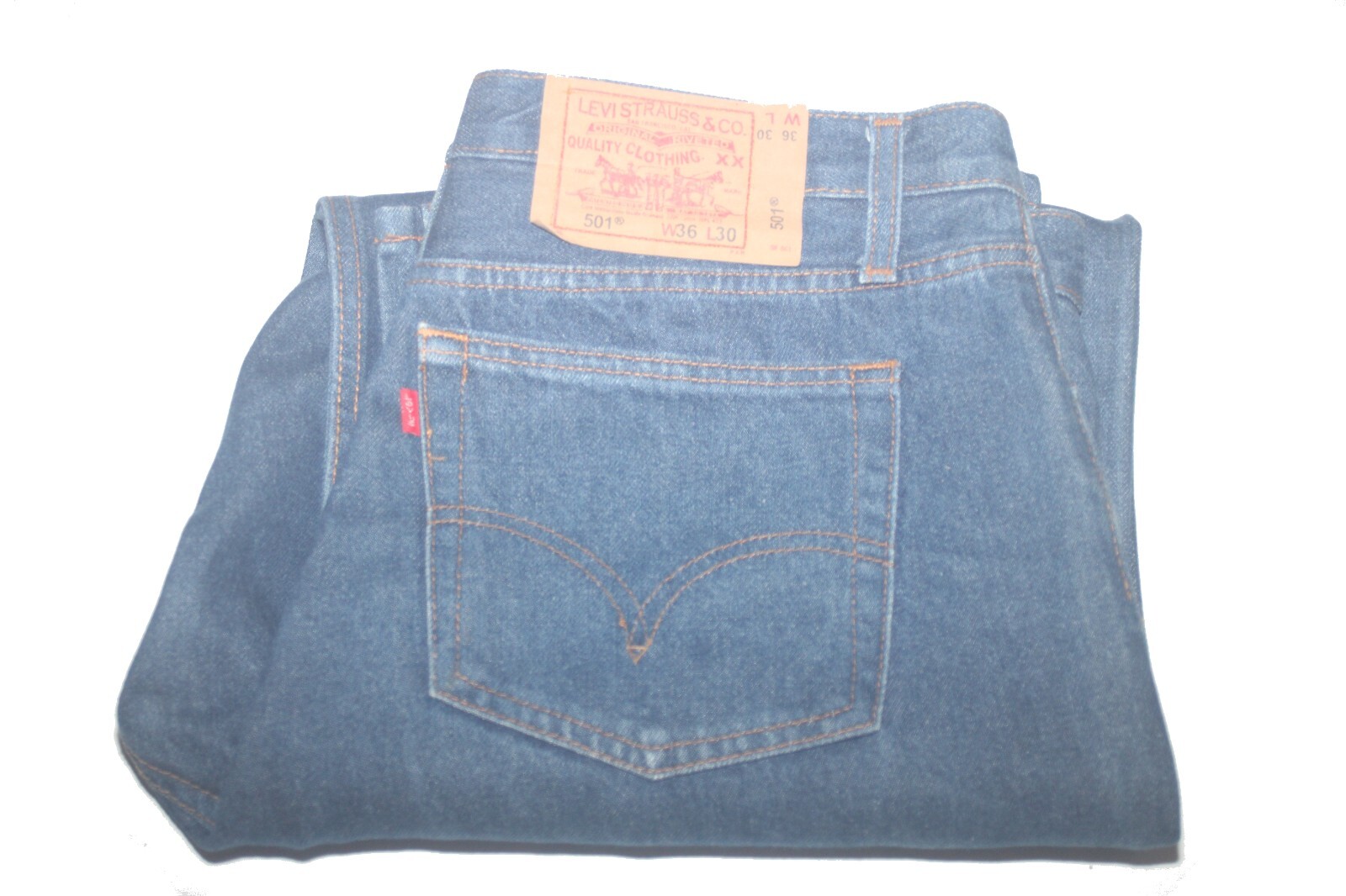 Vintage Levis Mens 501 501-0632 USA Made Button Fly Jeans Sz Vintage Levis Mens 501 501-0632 USA Made Button Fly Jeans Sz