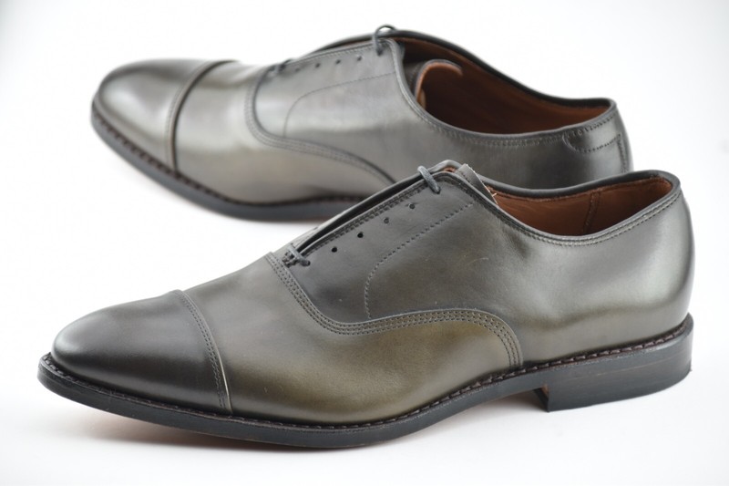 NEW w BOX - RARE MODEL | ALLEN EDMONDS 10D OLIVE CALF PARK AVENUE CAP ...