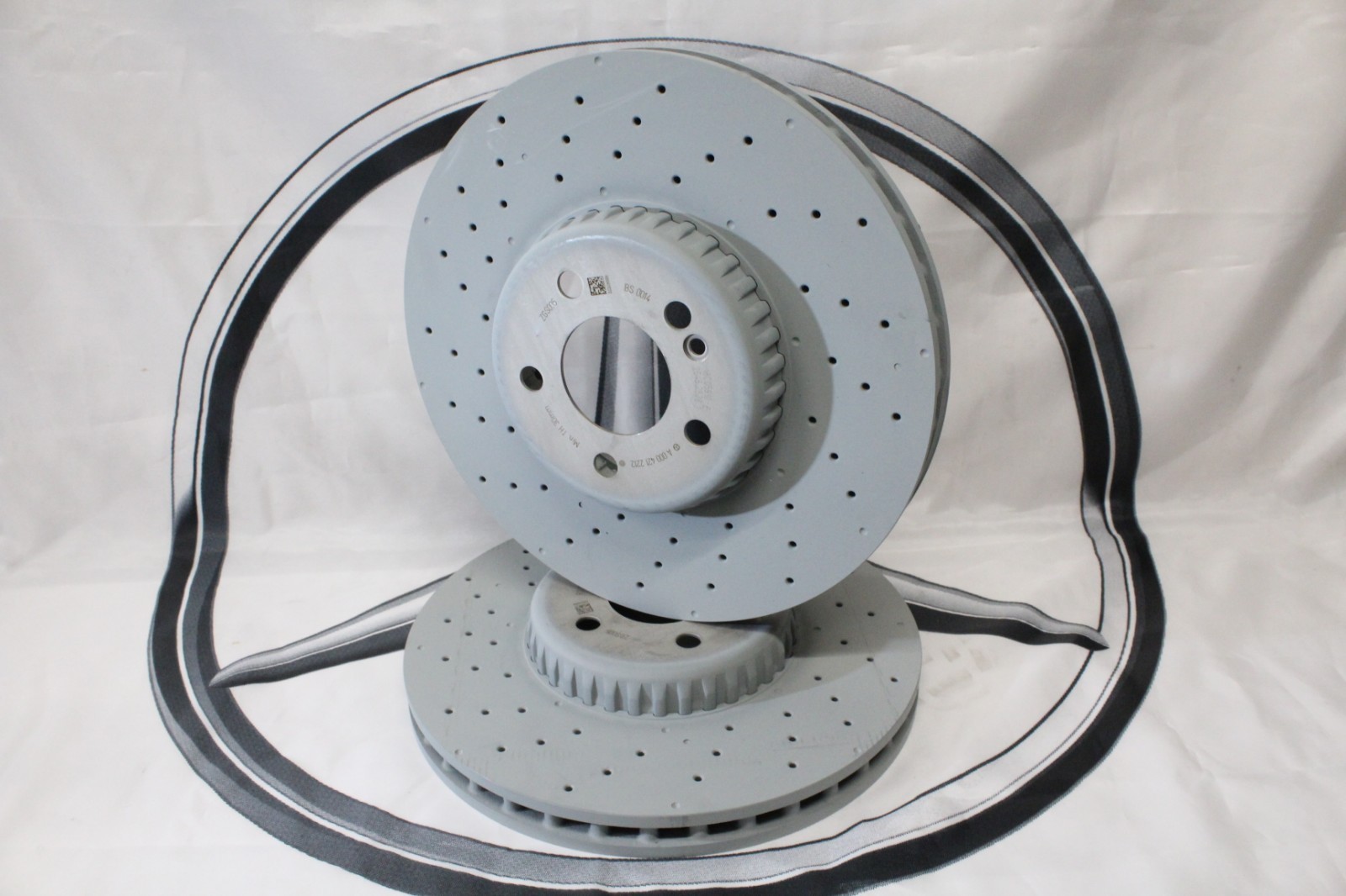 Genuine Mercedes-Benz W213 E-Class FRONT Bonded AMG Brake Discs X2 ...