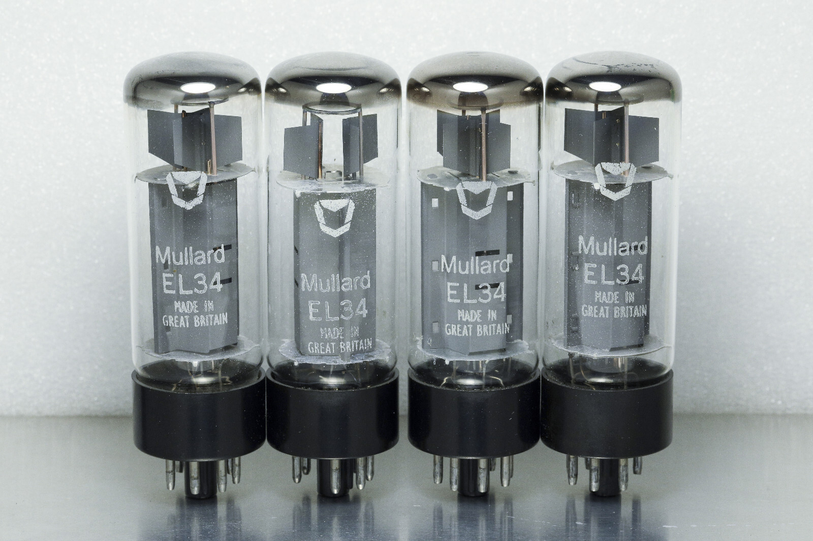 4x Mullard EL34 Valves Tubes O-getter Eq 6CA7 CV1741 KT77のeBay公認海外通販｜セカイモン