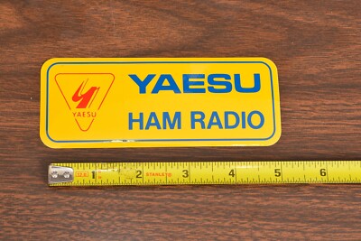 VINTAGE YAESU BUMPER STICKER - NEW AND PRISTINEのeBay公認海外通販｜セカイモン