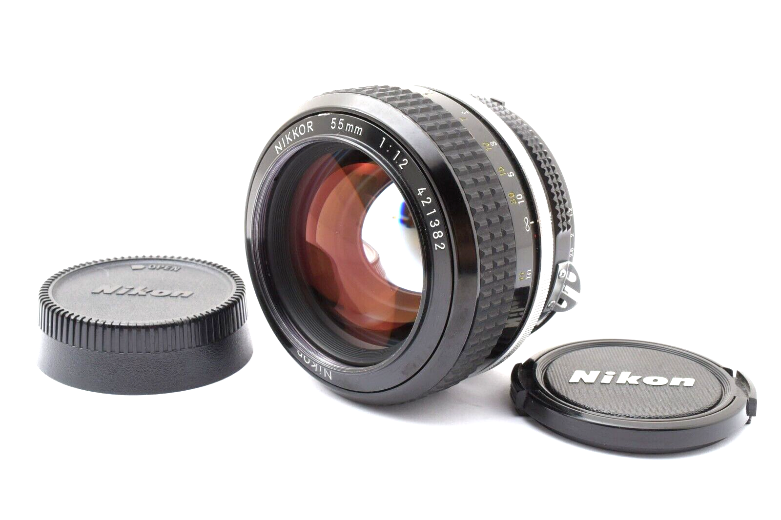 ☆美品☆ ニコン Nikon NIKKOR 55mm F1.2 #14909 - レンズ(単焦点) ☆美品☆ ニコン Nikon NIKKOR 55mm F1.2 #14909 - レンズ(単焦点)
