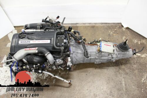 JDM NISSAN SYKLINE GTR R32 RB26DETT 2.6L ENGINE W MANUAL AWD TRANSMISSION eBay