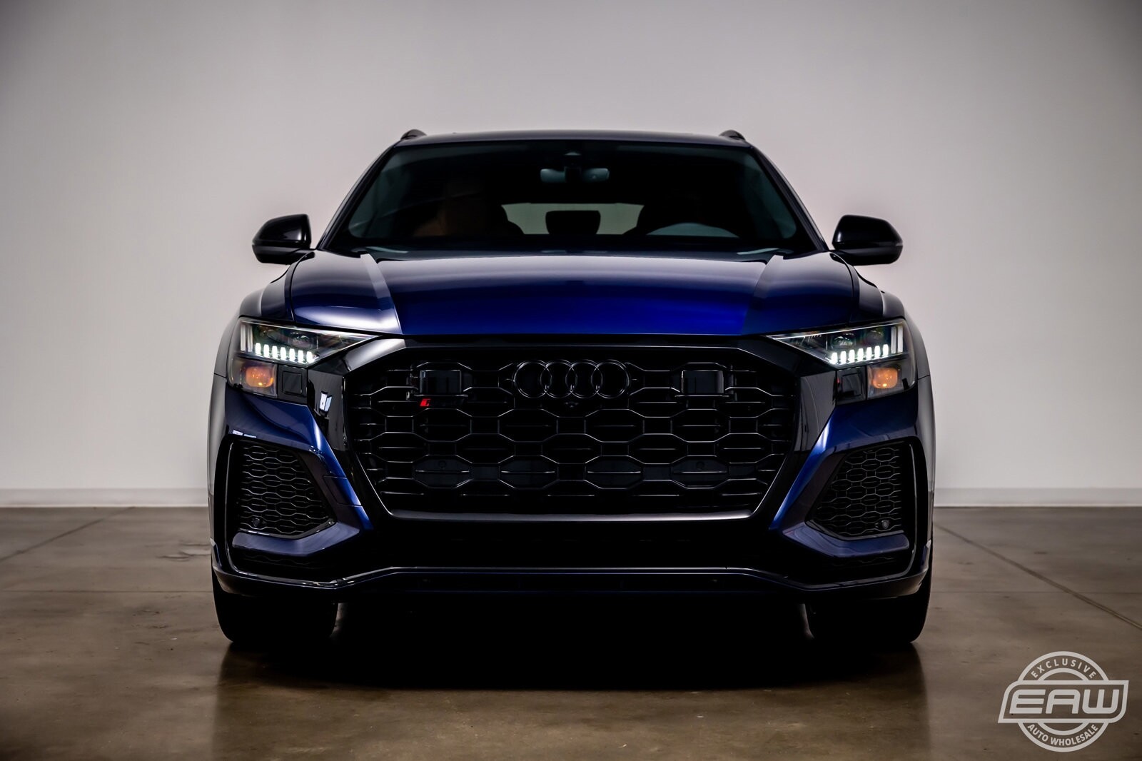 2022 Audi Rs Q8 5482 Miles Navarra Blue Metallic Sport Utility Twin ...