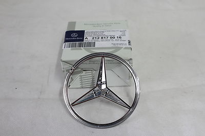 Genuine Mercedes-Benz W212 E-Class Rear Boot Trunk Lid Badge Star ...