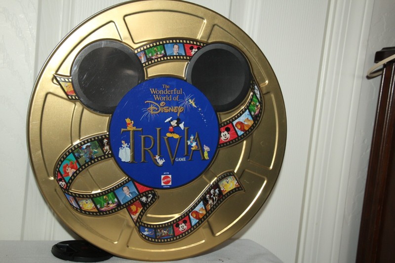 The Wonderful World of Disney Trivia Game (1997) Board Game – Board ...