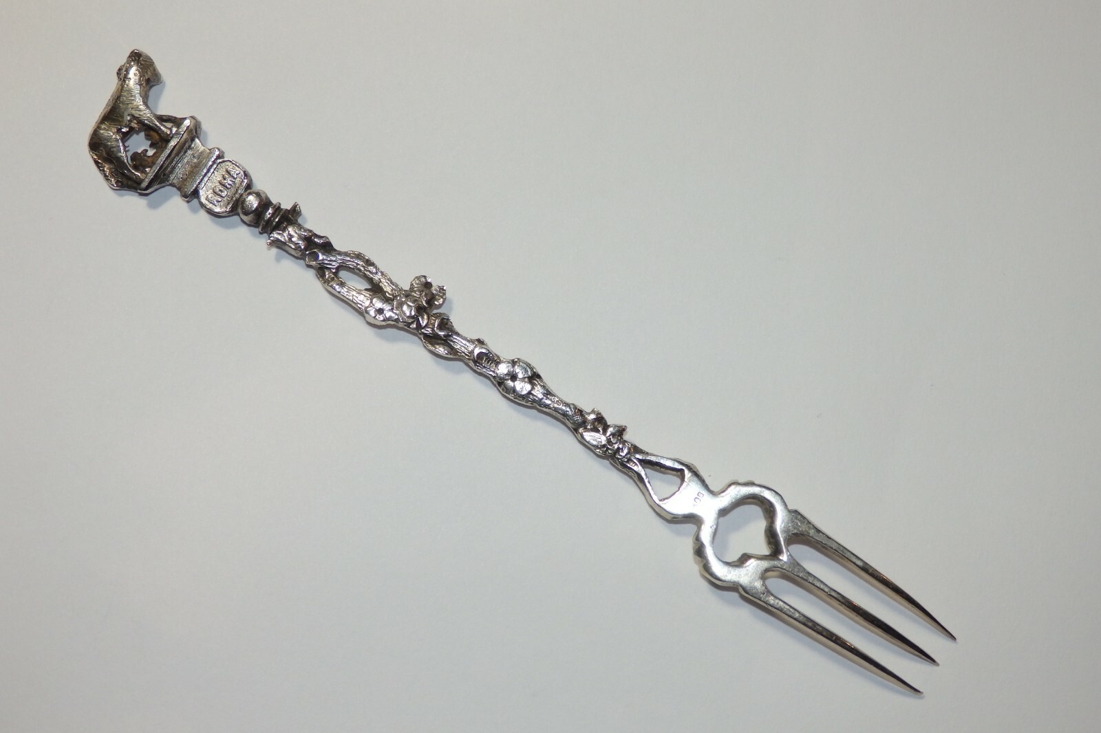 Antique 800 Sterling Silver Rome Roma Spor Romulus Remus Figural ...