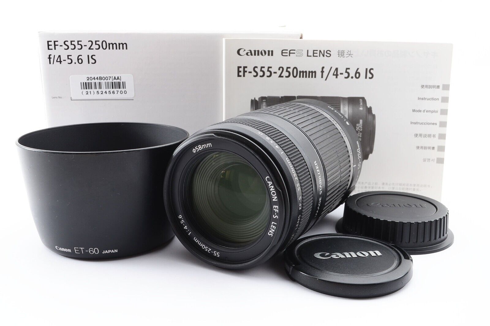 美品】CANON ef-s55-250mm かくせる 4-5.6 IS STM 美品】CANON ef-s55-250mm かくせる 4-5.6 IS STM