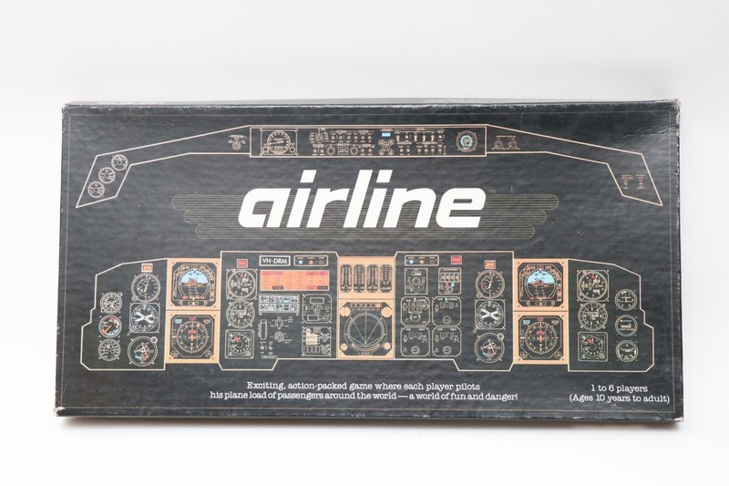 Airline (1985) Board Game – Board Game Guys