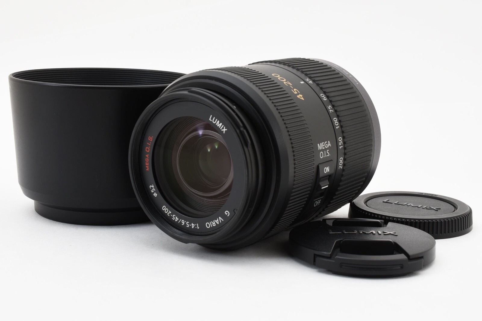 Panasonic Lumix G Vario 45-200mm f/4-5.6 Mega O.I.S Lens H Panasonic Lumix G Vario 45-200mm f/4-5.6 Mega O.I.S Lens H