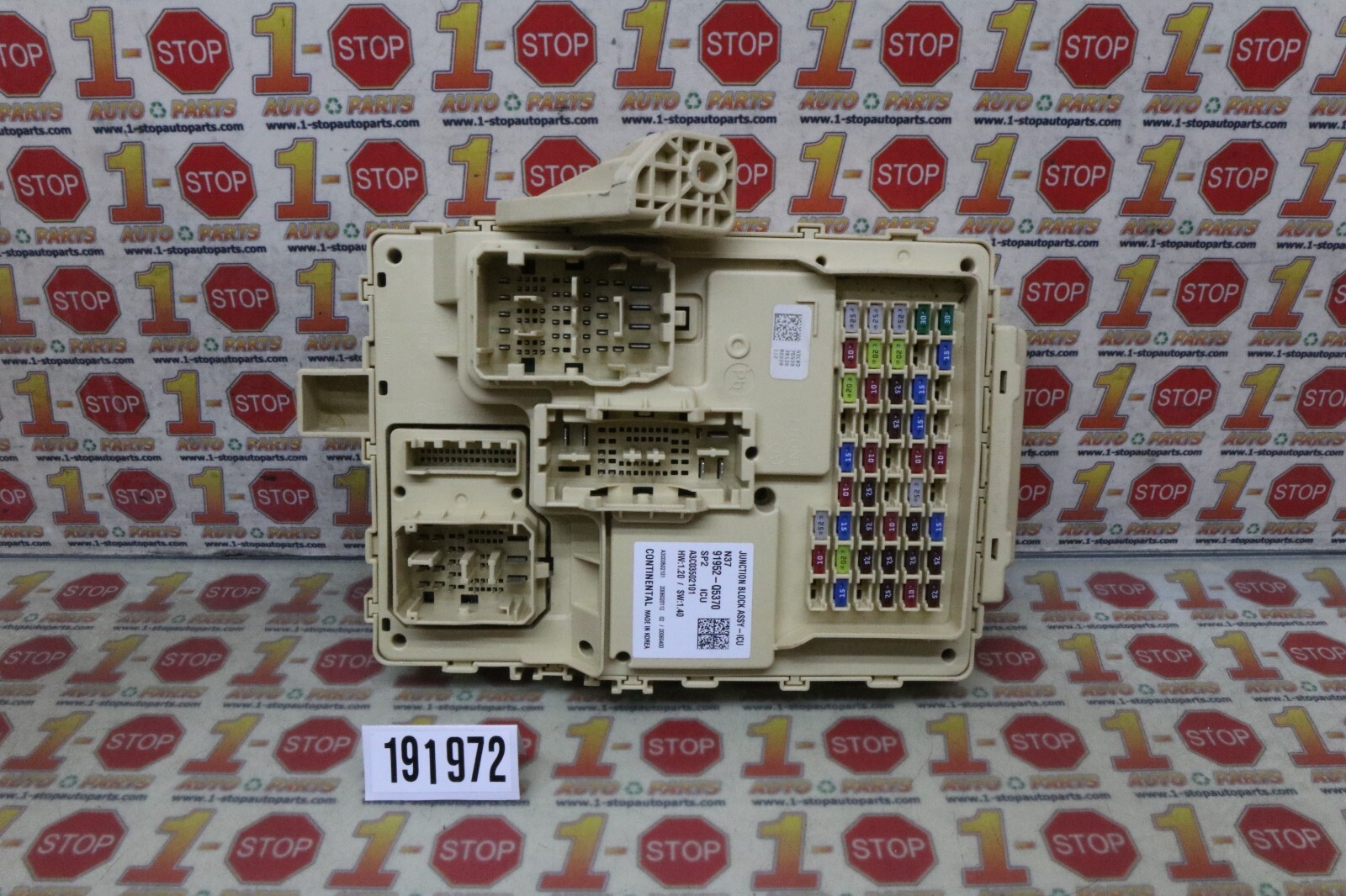 2021 2022 2023 KIA SELTOS UNDER DASH ICU JUNCTION FUSE BOX 2021 2022 2023 KIA SELTOS UNDER DASH ICU JUNCTION FUSE BOX