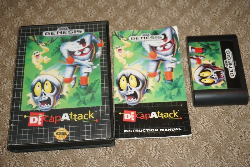 Decapattack (Sega Genesis) Complete In Case GOOD Shape Decap AttackのeBay公認海外通販｜セカイモン