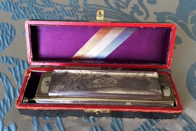Musical Instruments (Pre-1930) - Antique Harmonica