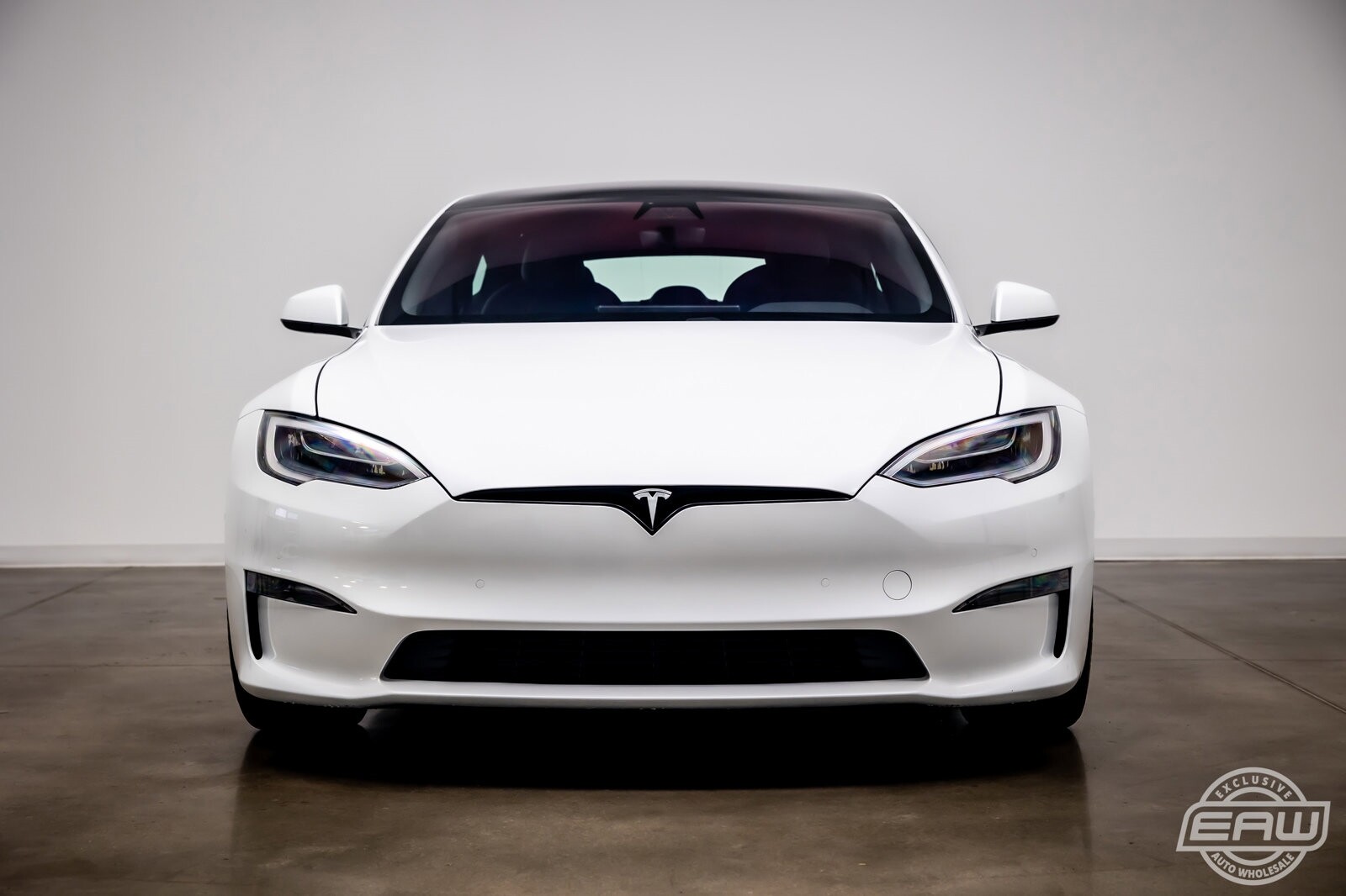 2021 Tesla Model S Plaid 957 Miles Pearl White Multi-coat Hatchback ...