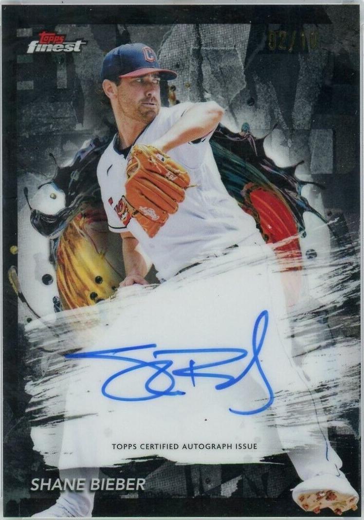 2024 Topps Finest - Shane Bieber #FA-SB for sale | eBay