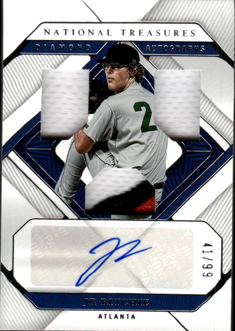 2023 Panini National Treasures - Diamond Trios Autographs JR Ritchie # ...