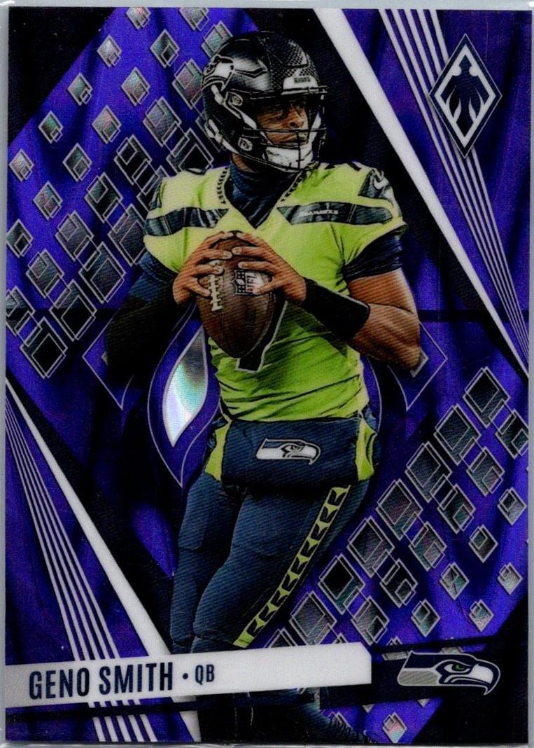 2023 Panini Phoenix - Geno Smith #7 Purple Seismic /125 for sale online ...