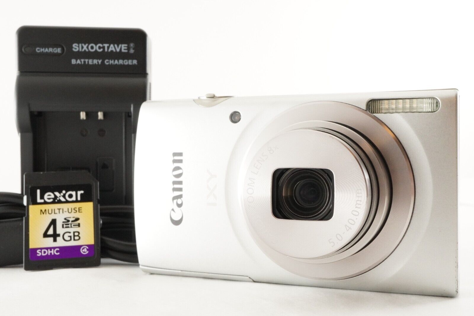 Canon IXY 200 Silver With 4GB SDHC Card Compact Digital Canon IXY 200 Silver With 4GB SDHC Card Compact Digital