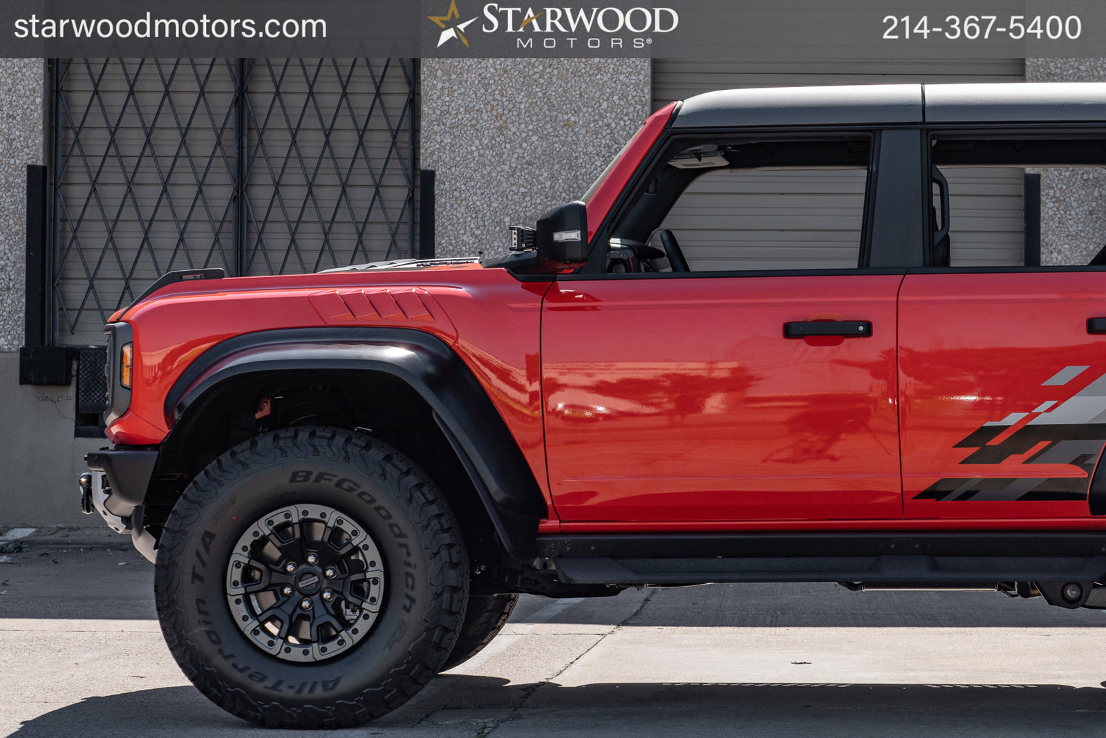 2022 Ford Bronco Raptor 621 Miles Code Orange Convertible Twin Turbo ...