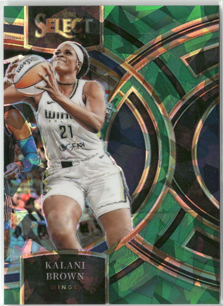 2024 Panini Select WNBA - Premier Level Green Ice Prizm #110 Kalani ...