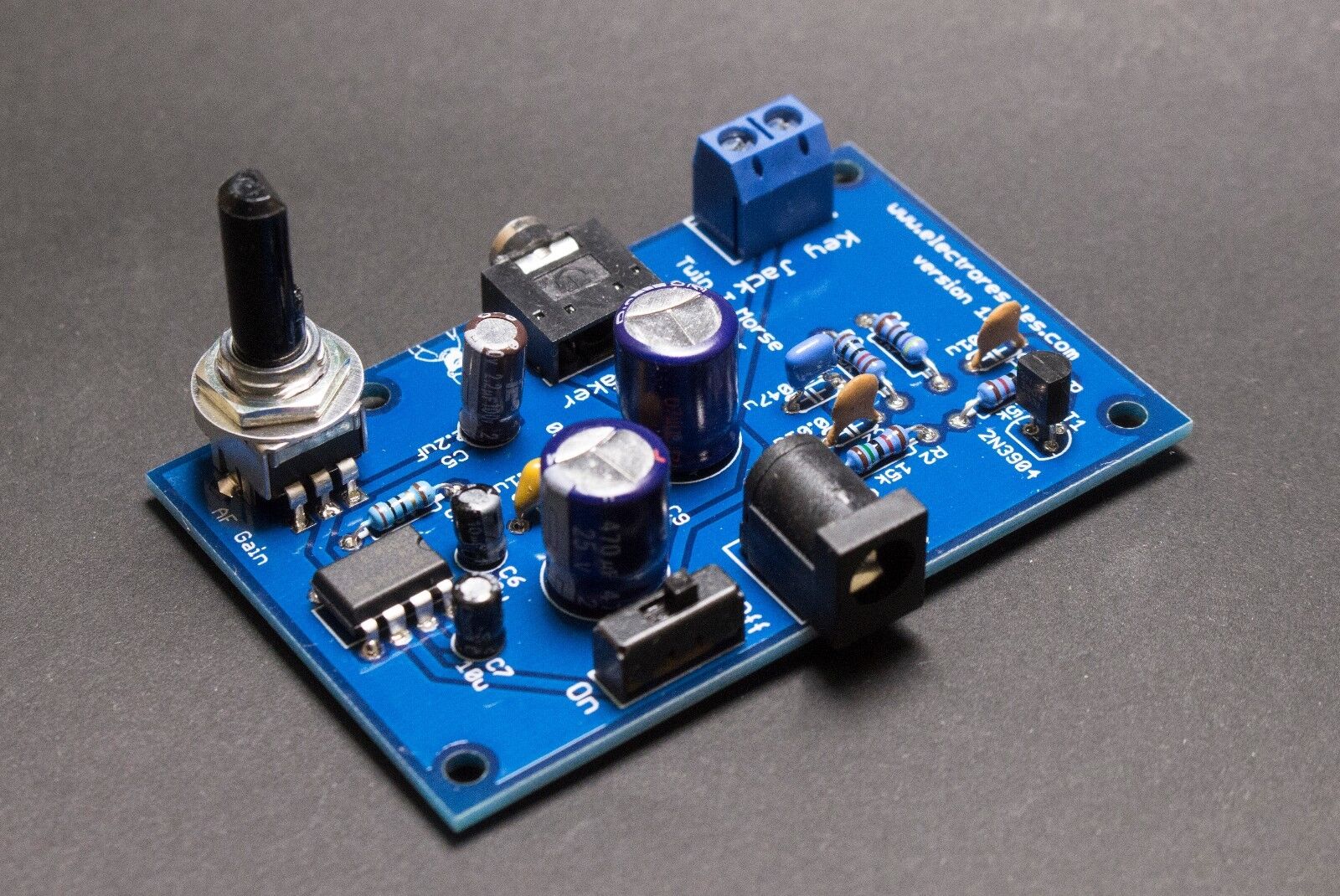 Ham Cw Morse Code Telegraph Practice Oscillator Kit Build Twin T ... Ham Cw Morse Code Telegraph Practice Oscillator Kit Build Twin T ...