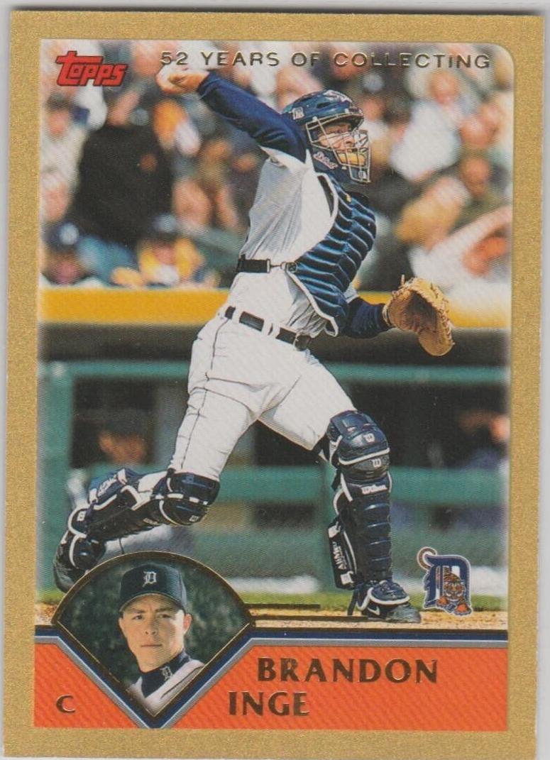 2003 Topps - Gold #139 Brandon Inge /2003 for sale online | eBay