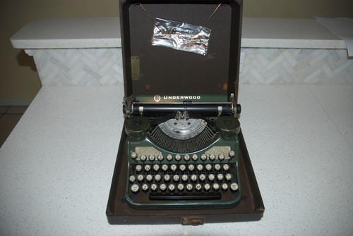 Underwood Typewriter Model Serial Number Database