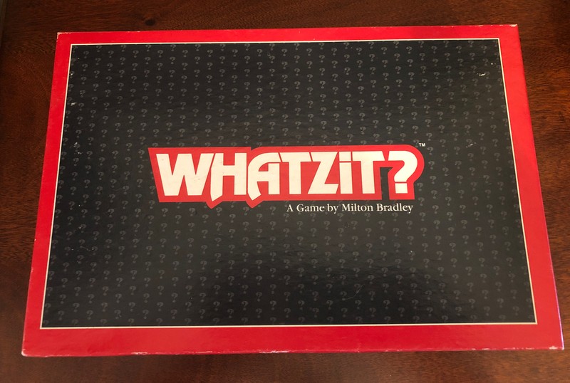 Whatzit? (1987) Board Game – Board Game Guys
