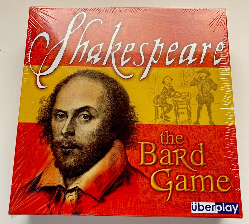 Shakespeare: The Bard Game (2004) Board Game – Board Game Guys