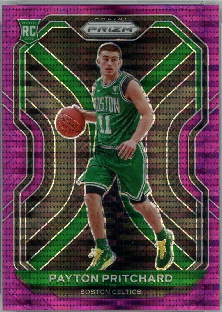 2020-21 Panini Prizm - Purple Pulsar Prizm #257 Payton Pritchard /35 ...