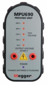 Megger MPU690 Battery-operated Proving Unit up to 690v for sale online ...