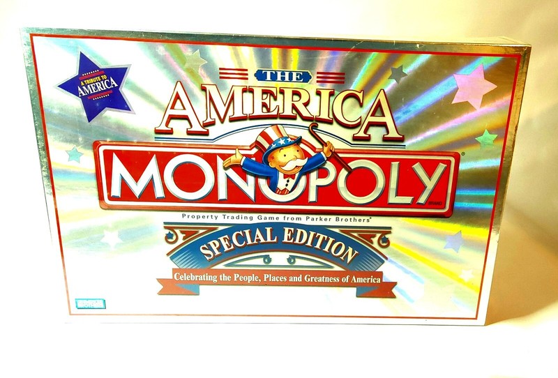 Monopoly: America Special Edition (2002) Board Game – Board Game Guys
